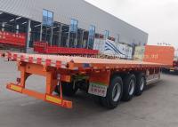 China 60T Capacity 2 Axle 3 Axle Top 1 Truck Trailer Semi-Trailer for 20ft Container for sale