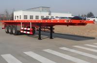 China 60T Capacity 2 Axle 3 Axle Top 1 Truck Trailer Semi-Trailer for 20ft Container for sale