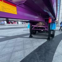 China Semi-Trailer 3 Axle Hydraulic Cylinder Tipper Rear Dump Trailer for Sand Stone Transport for sale