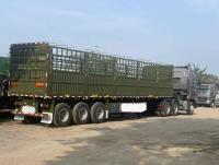 China Affordable Fence Cargo Semi Trailers with 50 Tons Capacity and Steel Material for sale