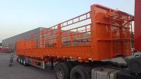 China -Spot Semi-Trailer Cattle Sheep Horses Transportation High Strength Load Fence Trailer for sale