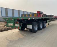 China 30-100tons Container and Heavy Cargos Semi-Trailer with 28t Heavy Duty Landing Gear for sale