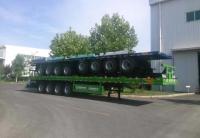 China 30-100tons Container and Heavy Cargos Semi-Trailer with 28t Heavy Duty Landing Gear for sale