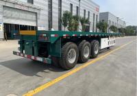 China 30-100tons Container and Heavy Cargos Semi-Trailer with 28t Heavy Duty Landing Gear for sale