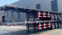 China 30-100tons Container and Heavy Cargos Semi-Trailer with 28t Heavy Duty Landing Gear for sale