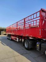 China 2/3/4 Axle Semi Trailer for Transporting Vegetables Poultry and Livestock 12400x2500x3650mm for sale