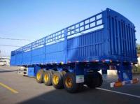 China Transport Vegetables with Confidence Using 80t Stake Type Semi Trailer Fence Trailer for sale