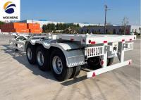 China Most Popular 2 3 4 Axles All Size Skeleton Semi Trailer for Various Types Containers for sale