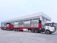 China Semi-Trailer for Container Haulage 3 Axle 4 Axle 20ft 40ft 45ft Flatbed Truck Trailer for sale
