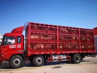 China Truck Trailer for Livestock Transportation 3 Axles 20-40 Tons High Fence Semi Trailer for sale