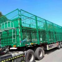 China Sale Customized 3 Axles 20-40tons High Fence Semi Trailer for Livestock Farm Animals for sale