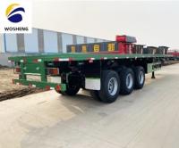 China Max Payload of 100tons Semi-Trailer Ideal for Transporting 20ft 45ft 40ft Container for sale