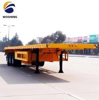 China Max Payload of 100tons Semi-Trailer Ideal for Transporting 20ft 45ft 40ft Container for sale