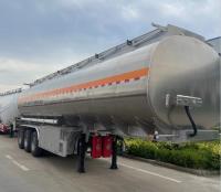 China Standard 28 Ton Landing Gear Wosheng Semi-Trailer for Oil/Water/Milk/Gasoline Tank for sale