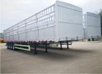 China Customization 3 Axle 4 Axle Multifunction Detachable Fence Semi Trailer for Truck for sale