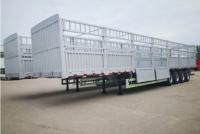 China Customization 3 Axle 4 Axle Multifunction Detachable Fence Semi Trailer for Truck for sale