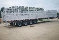 China Customization 3 Axle 4 Axle Multifunction Detachable Fence Semi Trailer for Truck for sale
