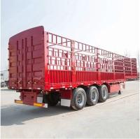 China 30-100 Tons Capacity Detachable Fence Semi Trailer Customer's Request Side Open Load for sale