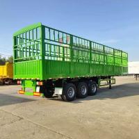 China Detachable Fence Semi Trailer with Multifunctional and Tires 12.00R22.5/11.00R20 for sale