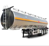 China 3axles 40000-75000l Fuel Oil Tanker Semi Trailer for Exporting from OTTC Certification for sale
