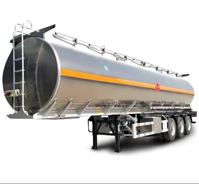 China 3axles 40000-75000l Fuel Oil Tanker Semi Trailer for Exporting from OTTC Certification for sale