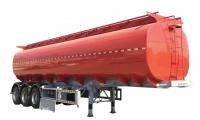 China 3axles 40000-75000l Fuel Oil Tanker Semi Trailer for Exporting from OTTC Certification for sale