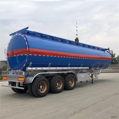 China Max Payload 30000 kg Tank Semi Trailer with Aluminium Alloy and Stainless Steel Build for sale