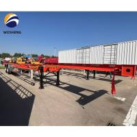 China 20/40/45 Feet Container Transport Chassis Semi Trailer Steel Skeleton for sale
