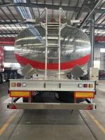 China Directly Sale 42cbm Stainless Steel Fuel Tank Semi Trailer with 28 Ton Landing Gear for sale