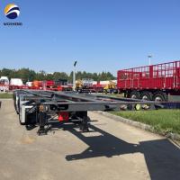 China Payload 30000 kg Durable Skeleton Semi Trailer for Truck in 20/40/45/48/53 Feet for sale