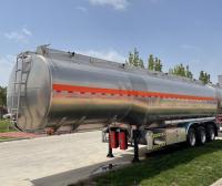 China WS Shandong Customize 55cbm Fuel Truck Trailer in Africa with Max Payload of 60 Ton for sale