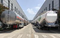 China Safe Semi-Trailer for Fuel Transport Customize 55cbm 45000/50000 liters Diesel Tanker for sale