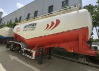 China Tank Semi Trailer Customizable Aluminum Bulk Cement Pneumatic for Truck Function for sale