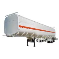 China 12.00R22.5/11.00R20 Tire 55cbm Gas Tank Semi Trailer with Standard 28 Ton Landing Gear for sale
