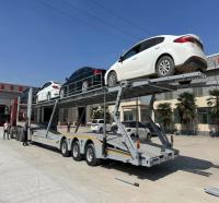 China Tuck Trailer Wosheng 2/3 Axles 6-10 units Car Carrier Semi Trailer for Car Transport for sale