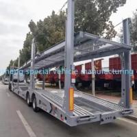China Tuck Trailer Wosheng 2/3 Axles 6-10 units Car Carrier Semi Trailer for Car Transport for sale