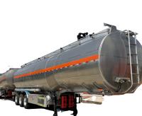 China Discounted 3 Axle 4 Axle 36000-50000 Liters Fuel Oil Tank Semi Trailer from Wosheng for sale