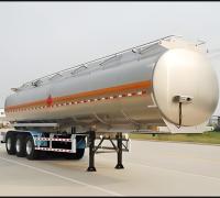 China Discounted 3 Axle 4 Axle 36000-50000 Liters Fuel Oil Tank Semi Trailer from Wosheng for sale