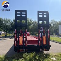 China 6 Axles Lowbed Semi Trailer Perfect for Transporting 100-120 Ton Excavators and Dozers for sale