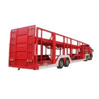 China 1 Unit Landing Gear Semi-Trailer WS Vehicle Transport Car Carrier with Semi-Trailer for sale