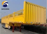 China 50T Capacity 3 Axle 12.4m Side Wall Fence Semi Trailer Customizable and Classic Type for sale