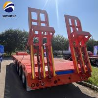 China Heavy Duty Lowboy Trailer with Max Payload of 30000 kg and Size of 16000x2500x1100mm for sale
