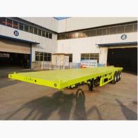 China Beam Q345b Semi-Trailer for Transport of 50-70tons Cargo 12500x2500x1600-3100mm for sale
