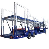 China Customizable 2/3 Axles 16690 x 2700 x 3000mm Auto Transport Double Floor Semi Trailer for sale