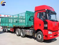 China Semi-Trailer 3/4 Axle Load Capacity 30-80 Tons for Transporting Cargo and Livestock for sale