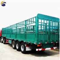 China Semi-Trailer 3/4 Axle Load Capacity 30-80 Tons for Transporting Cargo and Livestock for sale