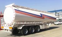 China 3 Axles Petrol Oil Tank Fuel Tanker Semi Trailer with King Pin 2
