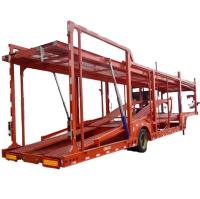 China Made Semi-Trailer Steel Double Deck Vehicle Transport Car Carrier for Long Distance for sale