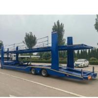 China Made Semi-Trailer Steel Double Deck Vehicle Transport Car Carrier for Long Distance for sale