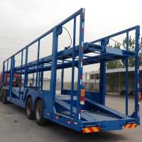China Made Semi-Trailer Steel Double Deck Vehicle Transport Car Carrier for Long Distance for sale